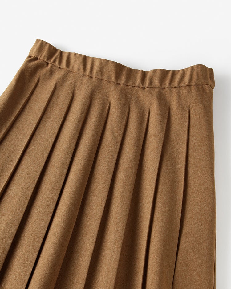 フラットプリーツ・Aラインスカート／82cm/40代50代からのレディースファッション通販 DoCLASSE